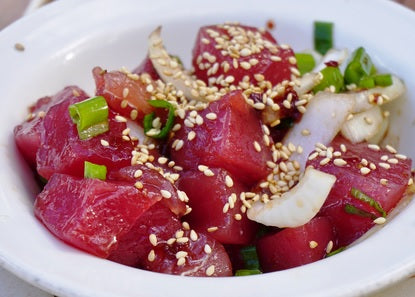 Frozen Tuna Ahi Poke Cubes $9.99lb – Seafood Express PA
